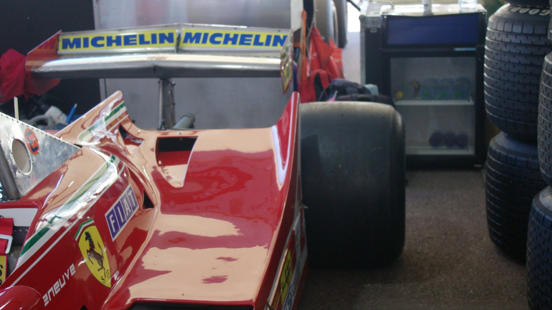 Ferrari 312 T5, les photos de la "Rossa" lente de Scheckter et Villeneuve