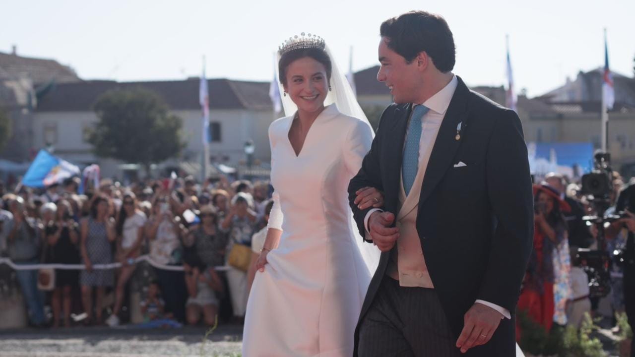 Casamento real: o gesto da infanta Maria Francisca que não passou despercebido - e até Manuel ...