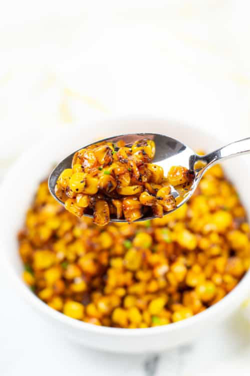 Easy and Delicious Blackened Corn