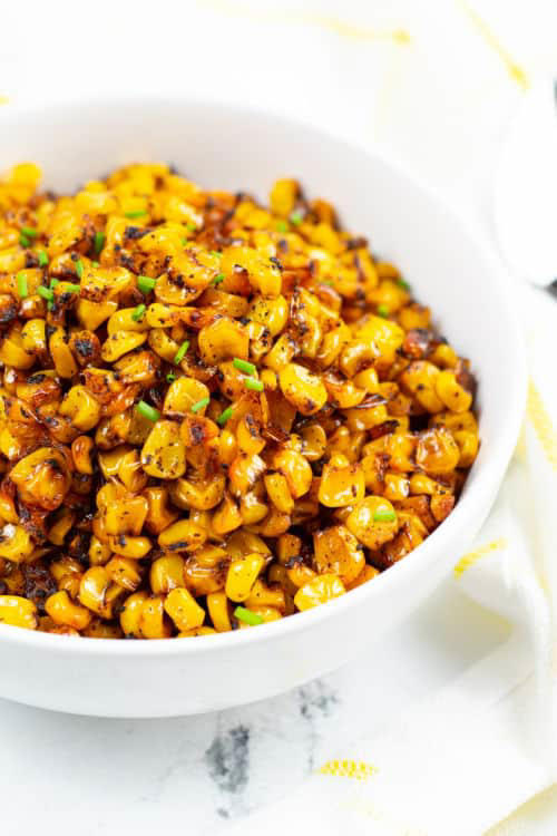 Easy and Delicious Blackened Corn