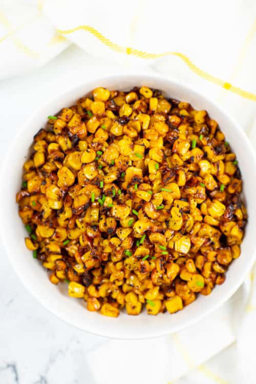 Easy and Delicious Blackened Corn