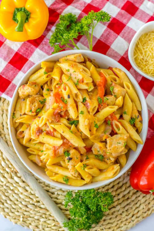 Crock Pot Cajun Chicken Alfredo