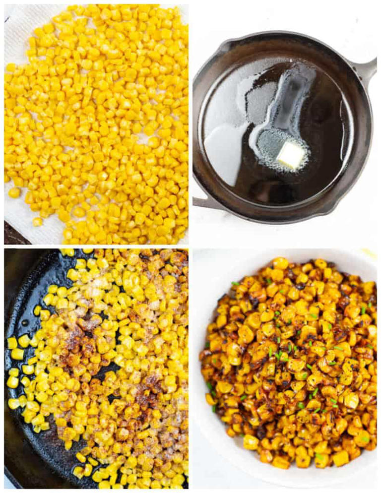 Easy and Delicious Blackened Corn