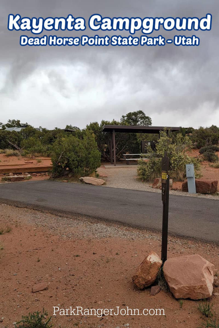 Kayenta Campground- Get Epic views of Dead Horse Point near Moab, Utah