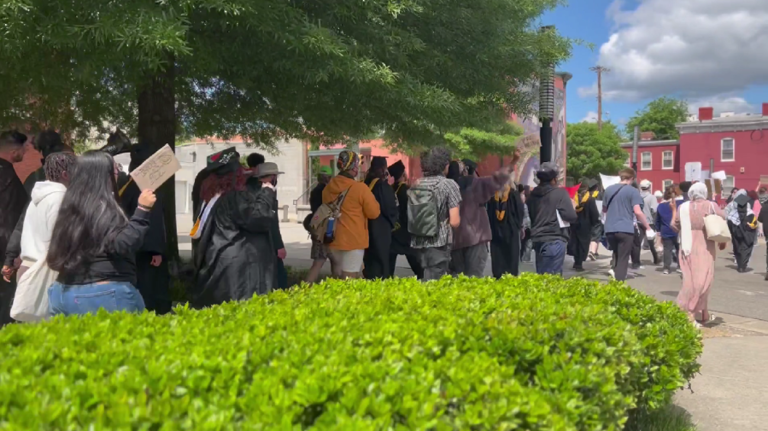 VCU graduates walk out of commencement ceremony in protest as Gov ...
