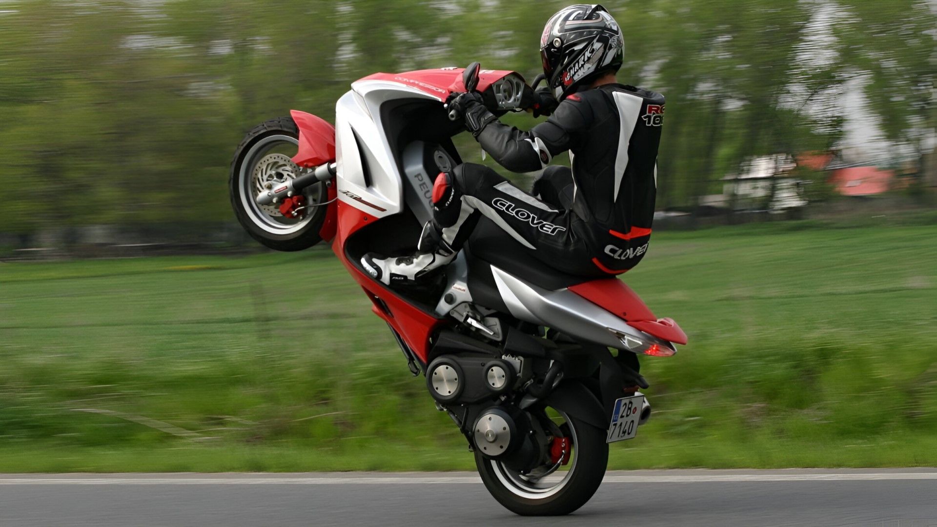 This Peugeot Scooter And The Mighty Kawasaki H2 Have Something In Common