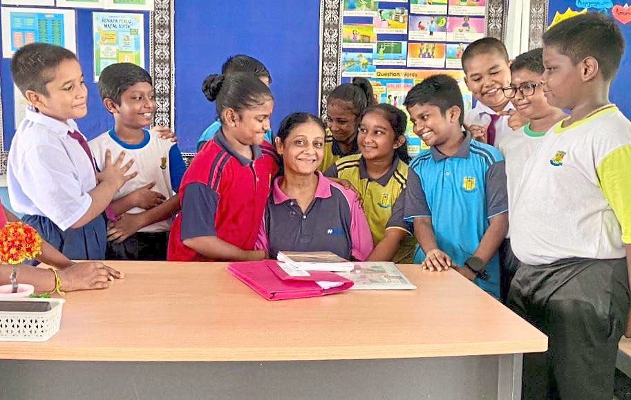 Inspiring young minds while raising their own