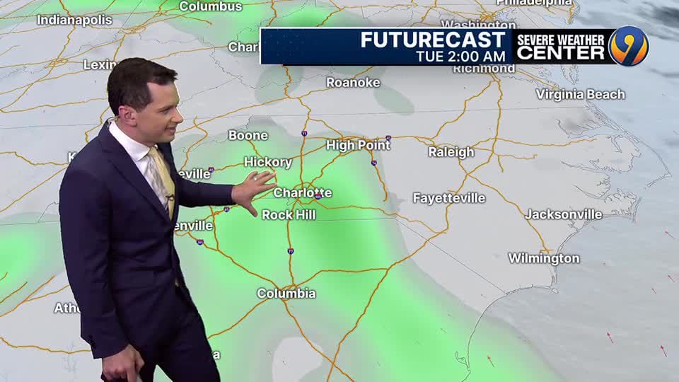 Saturday evening's forecast with Meteorologist Joe Puma