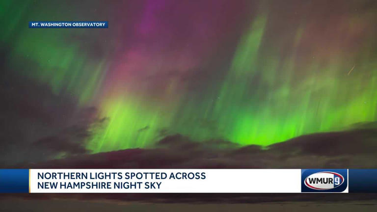 'I still can't comprehend': Northern lights spotted across New ...