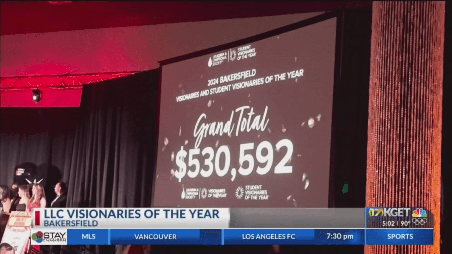 Leukemia and Lymphoma Society’s ‘Visionaries of the Year’ Gala