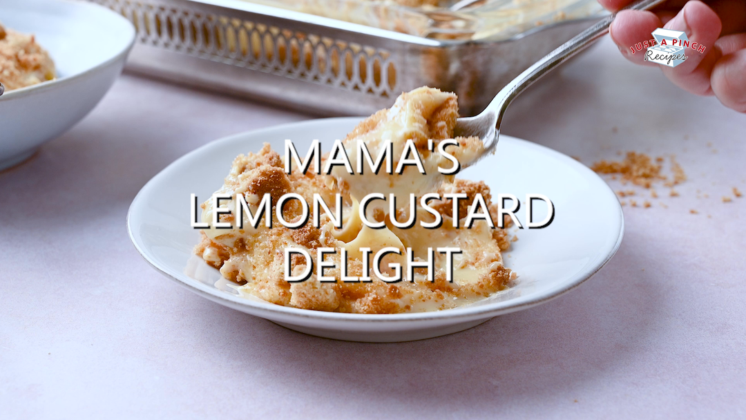 Mama's lemon custard delight