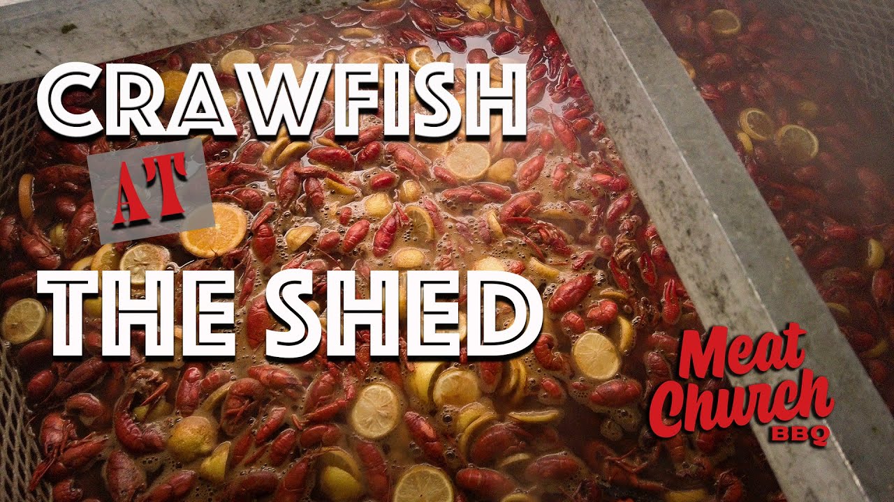 Boil the ultimate crawfish with The Shed BBQ