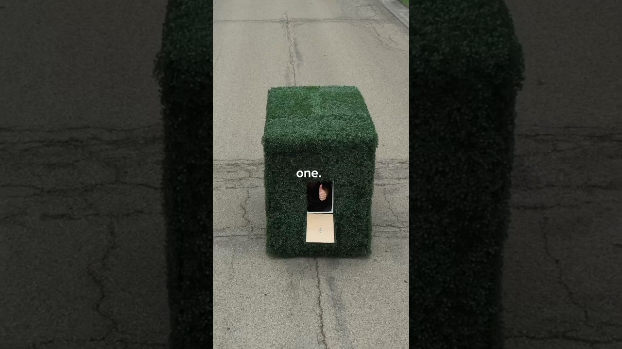 I Built a Mobile Fortnite Bush You Can Drive Around