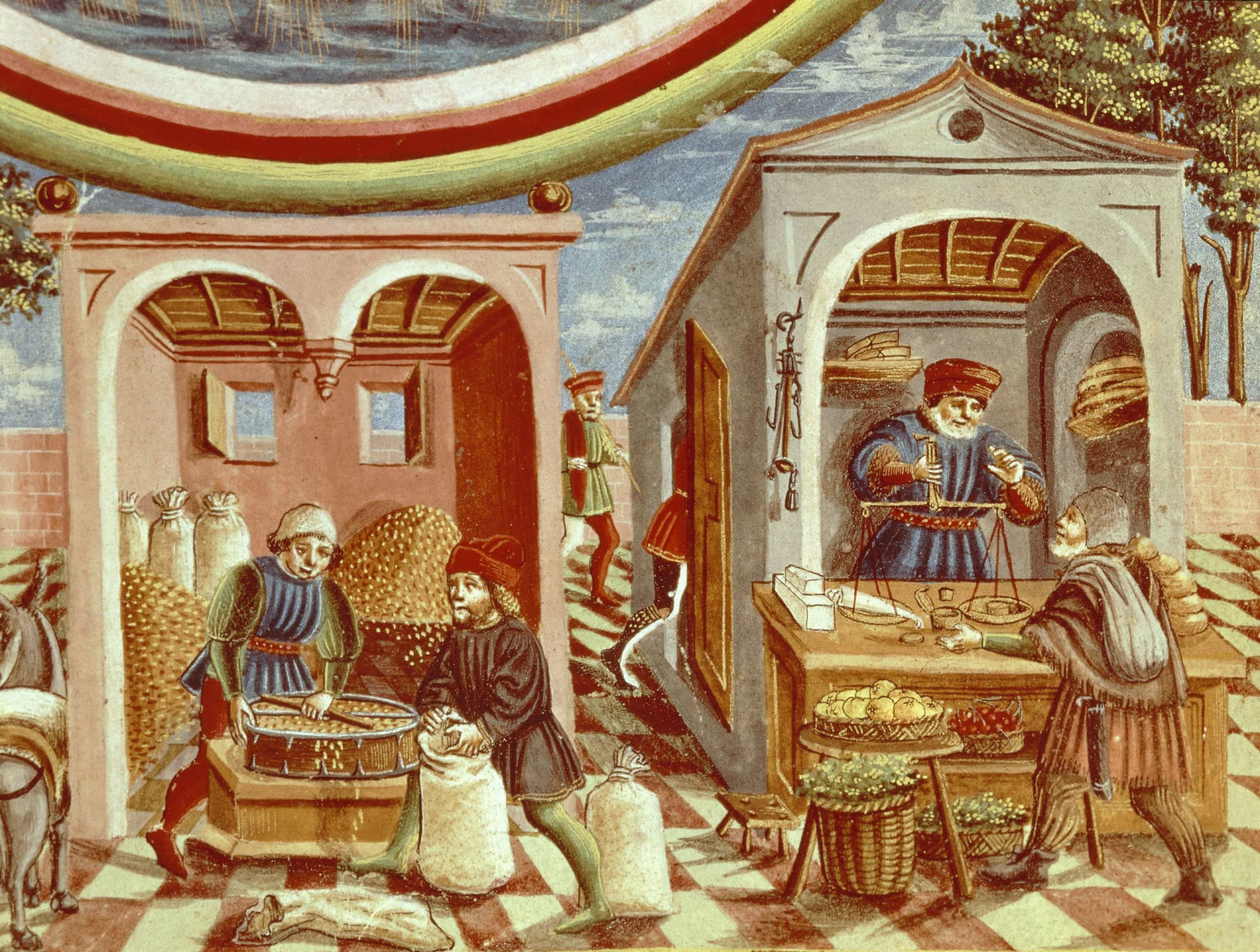 What was the average diet like in medieval Europe?