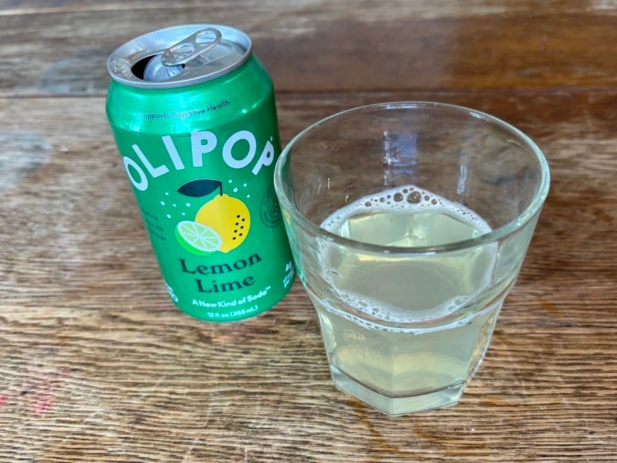I tried all the flavors of Olipop prebiotic soda I could find and ...