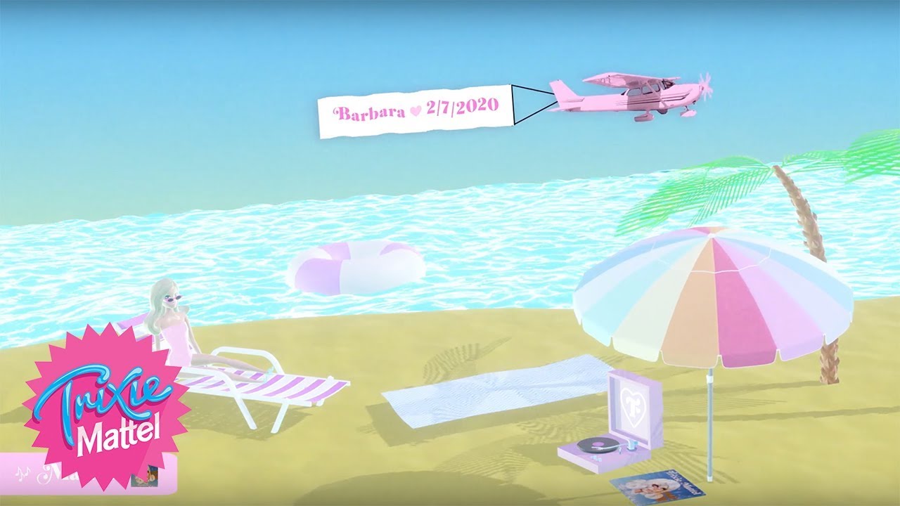 The official album visualizer for Trixie Mattel's "Barbara"