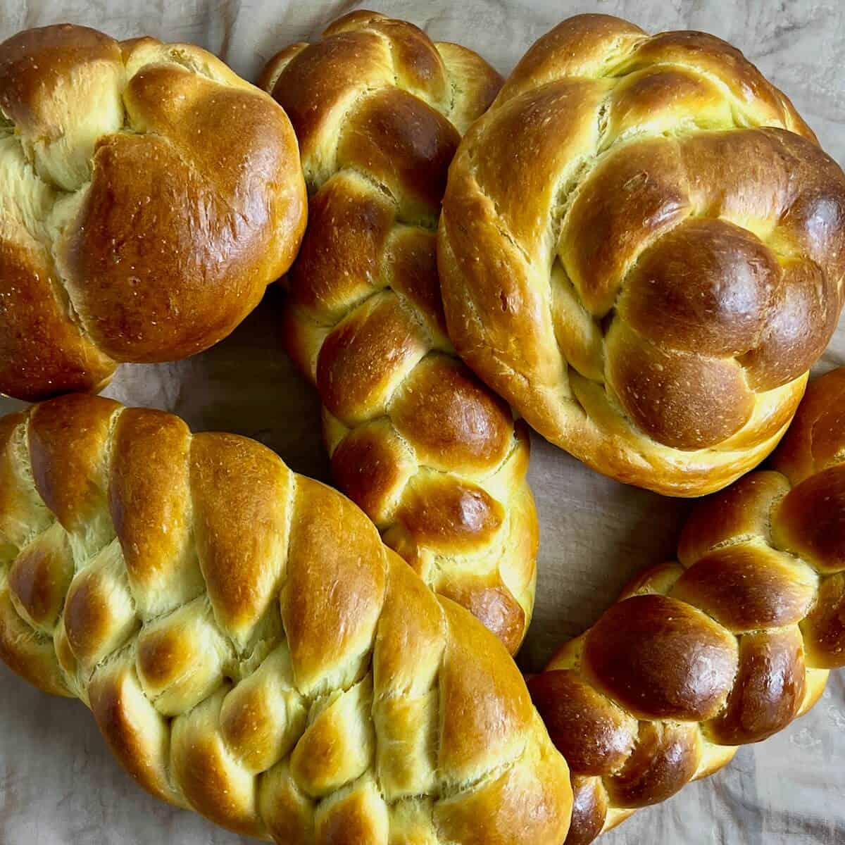 Learn to create beautifully shaped challah breads!