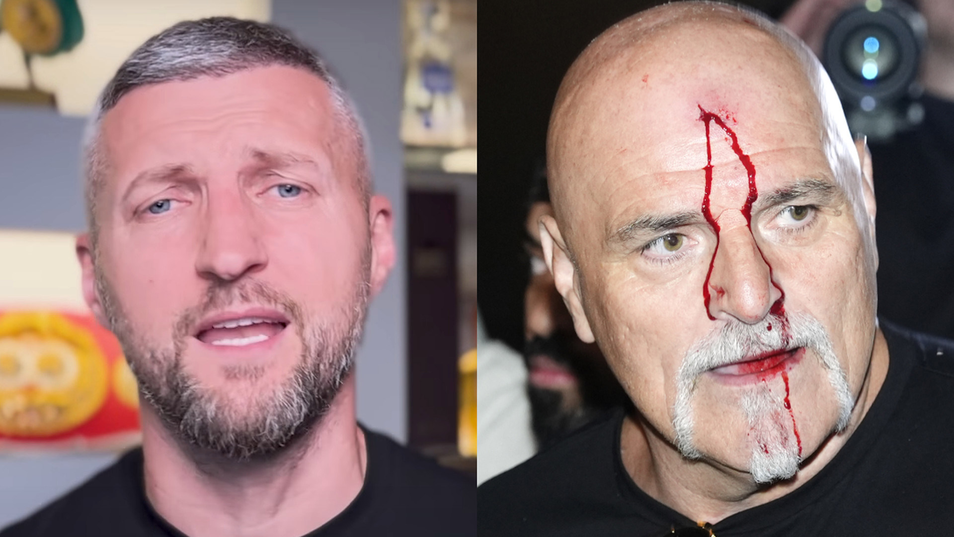 ‘Typical big bully’: Carl Froch rips ‘disgraceful’ John Fury for headbutt ‘Typical big bully’: Carl Froch rips ‘disgraceful’ John Fury for headbutt