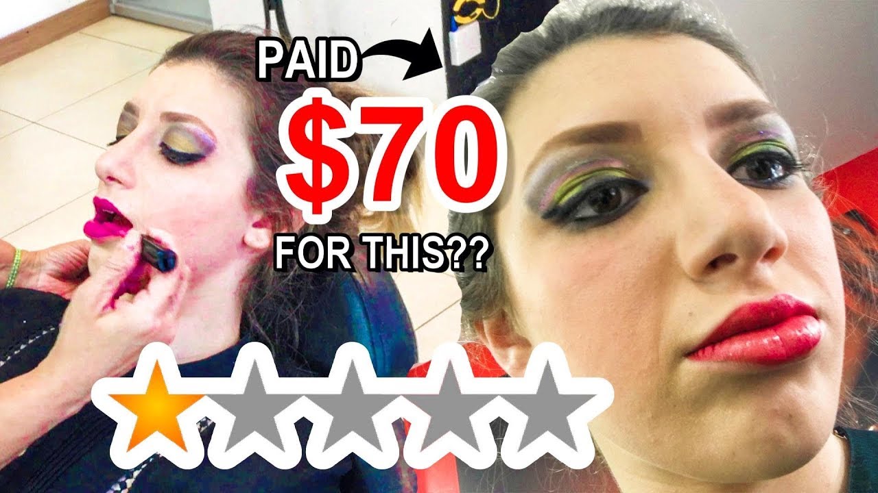 Visiting the best reviewed makeup artist as plans go wrong