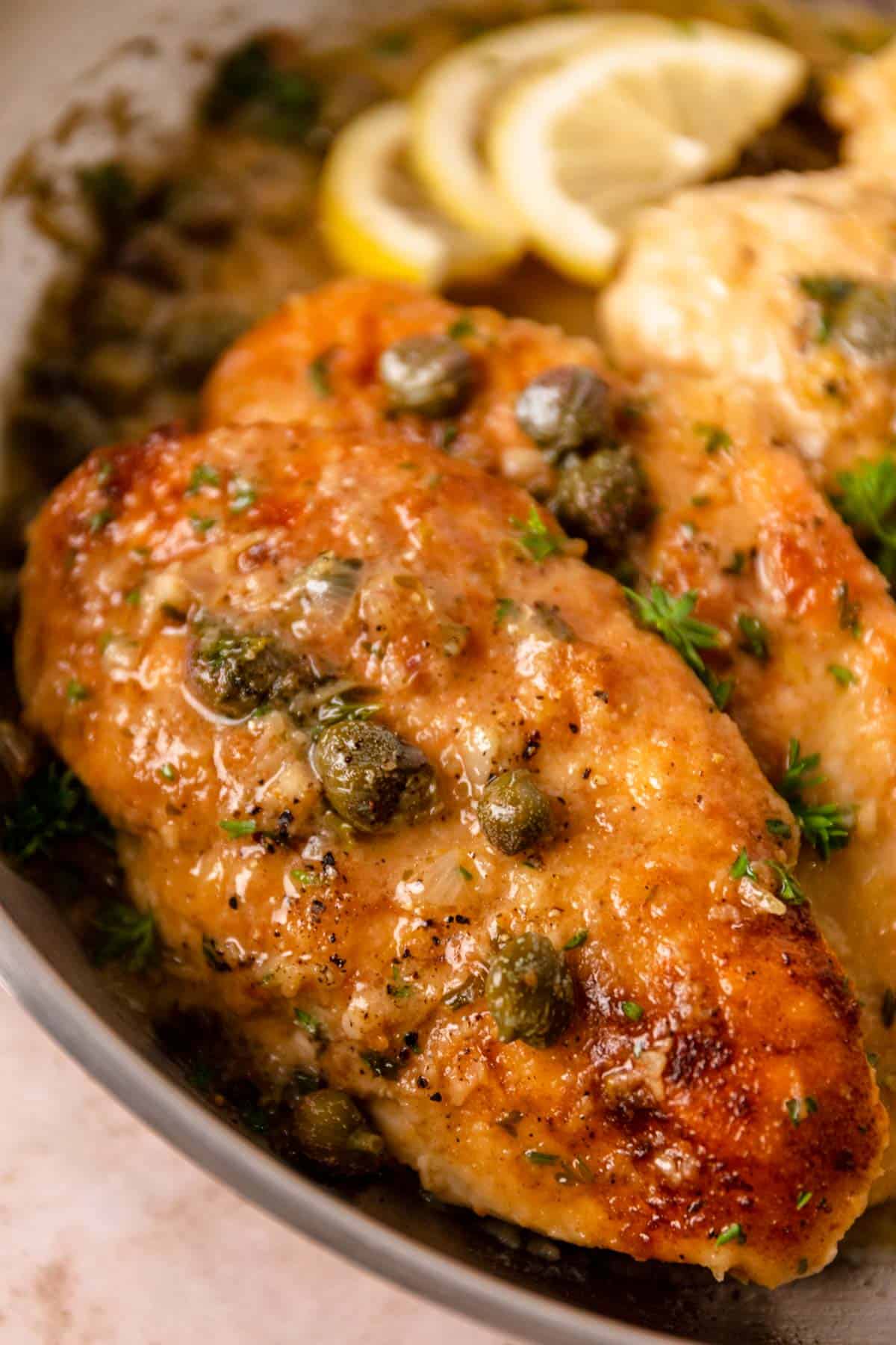 Restaurant Quality Lemon Caper Chicken (Chicken Piccata)