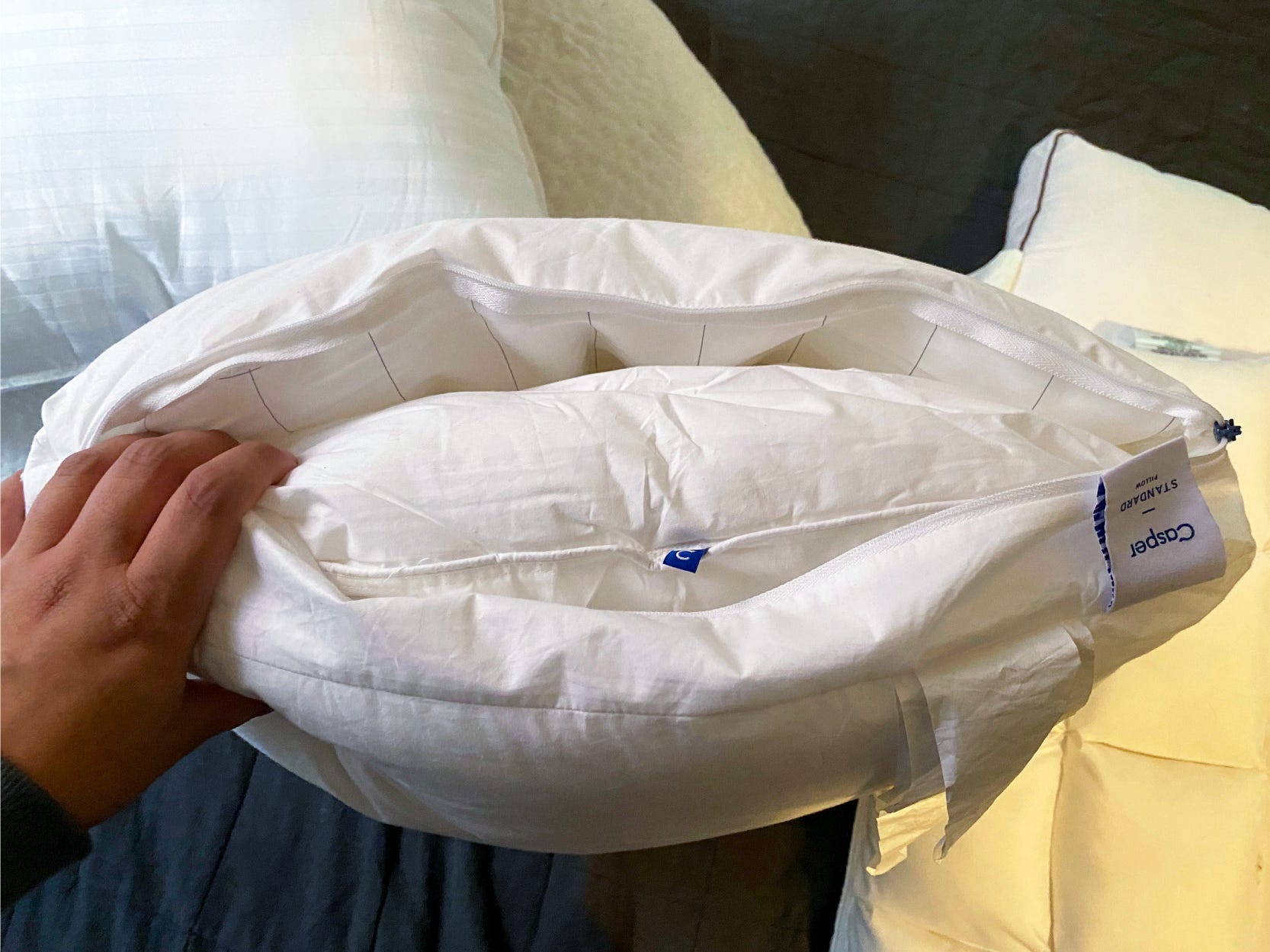 I've tested 20+ pillows as a home editor, and the Casper Original ...
