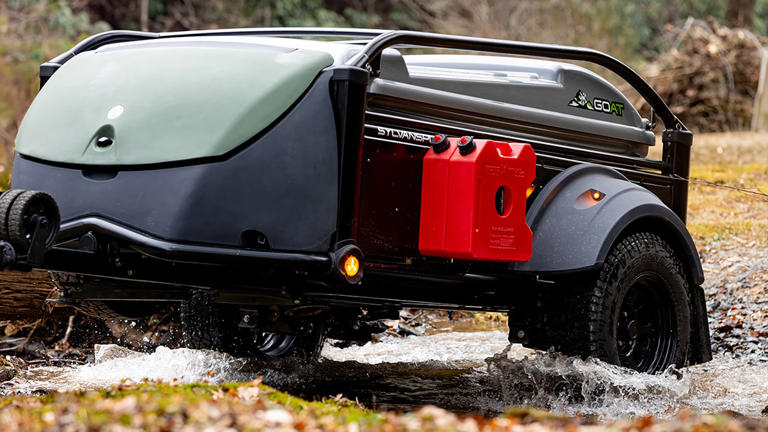 The SylvanSport GOAT Pop-Up Camper Trailer Can Do It All
