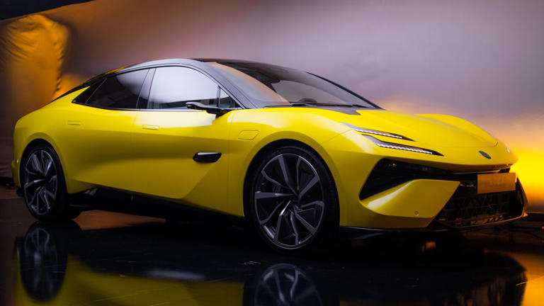 2025 Lotus Emeya EV First Look: Taking It to the Teslas and Taycans