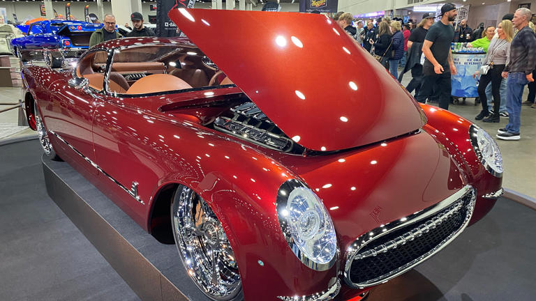 1953 Chevrolet Corvette, Built By Kindig-It Design, Wins Ridler Award ...