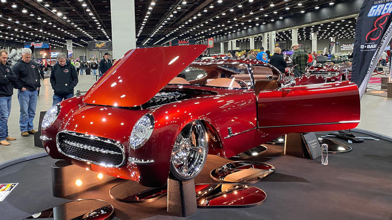 1953 Chevrolet Corvette, Built By Kindig-It Design, Wins Ridler Award ...