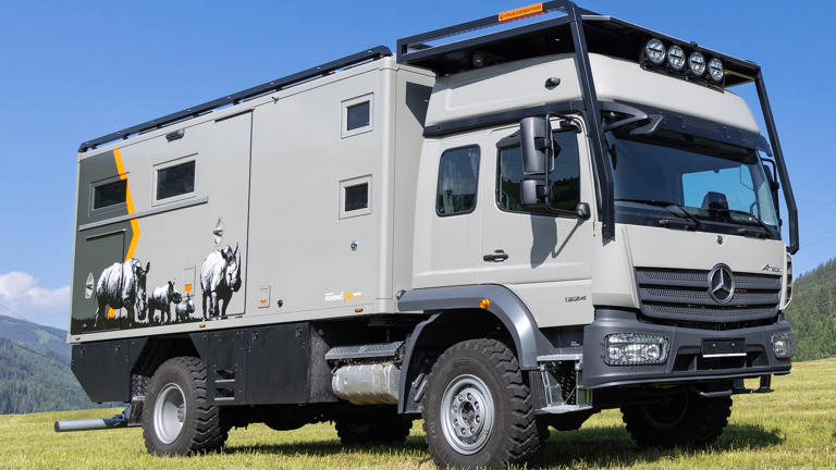 Krug Rhino XL Is an Unstoppable, Half-Million-Dollar Mercedes Overlander