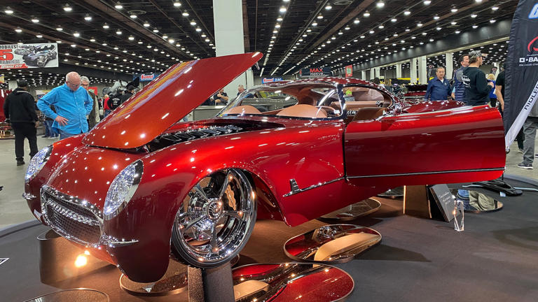 1953 Chevrolet Corvette, Built By Kindig-It Design, Wins Ridler Award ...