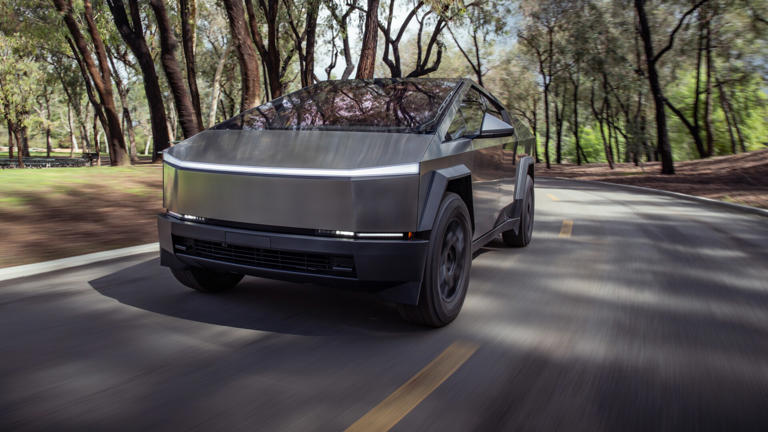 2024 Tesla Cybertruck Interior Review: Hands-On With the Wild Pickup's ...
