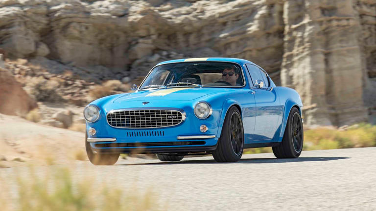 Volvo P1800 Cyan GT First Look: Restomod Perfection, Relaxed