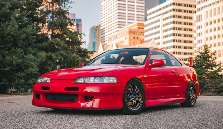 All in the Family: Ferrari-Red 1998 Acura Integra GS-R Was Passed Down ...