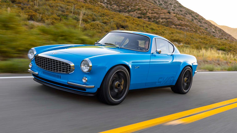 Volvo P1800 Cyan GT First Look: Restomod Perfection, Relaxed