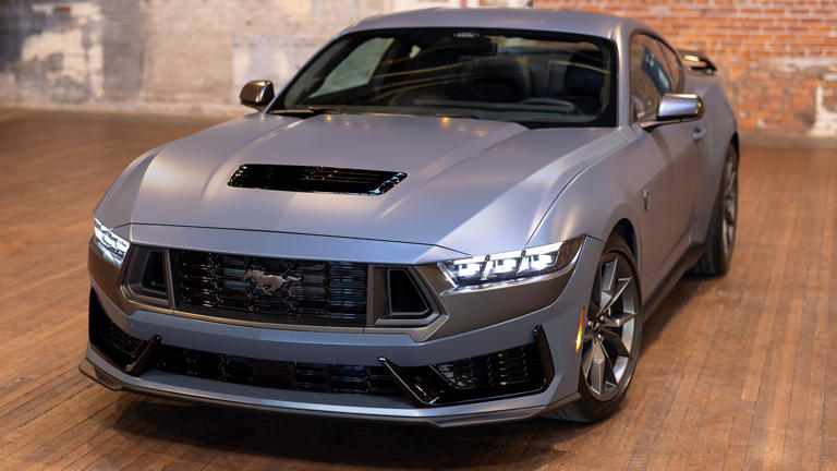 Satin Stang! 2024 Ford Mustang Gets New Factory Matte Paint Film, Here ...