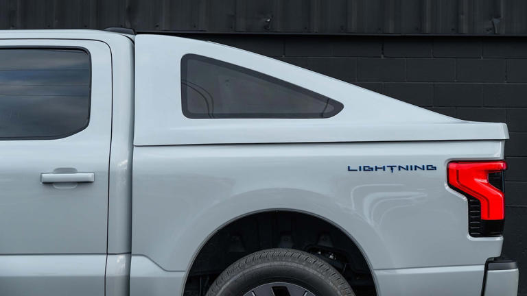 2023 Ford F-150 Lightning XLT Yearlong Review: AeroX Fastback Roof Road ...