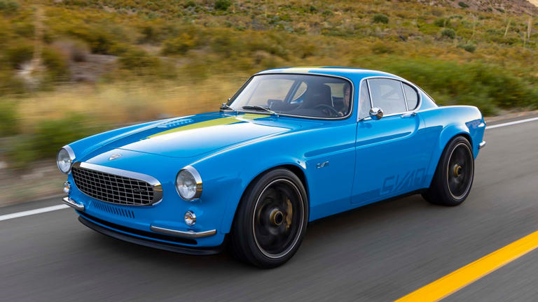 Volvo P1800 Cyan GT First Look: Restomod Perfection, Relaxed