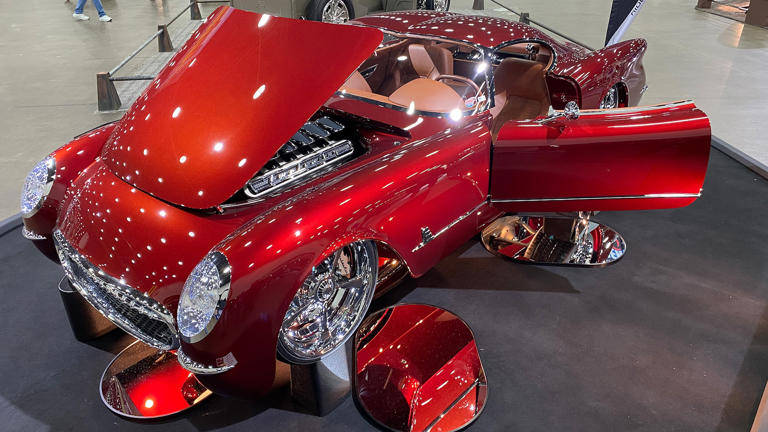 1953 Chevrolet Corvette, Built By Kindig-It Design, Wins Ridler Award ...