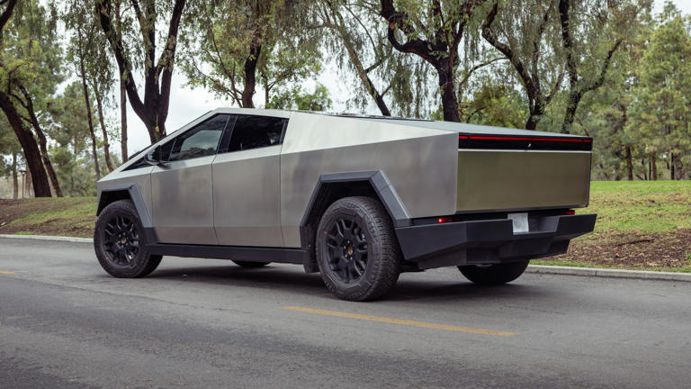 2024 Tesla Cybertruck Interior Review: Hands-On With the Wild Pickup's ...