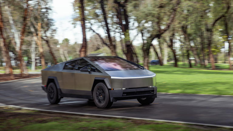 2024 Tesla Cybertruck Interior Review: Hands-On With the Wild Pickup's ...