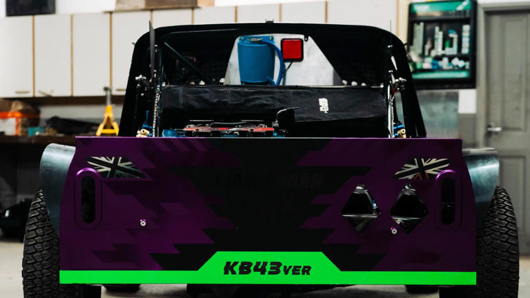 Liam Doran’s Custom Autograss Austin Mini Truck Is as Wild as the Owner