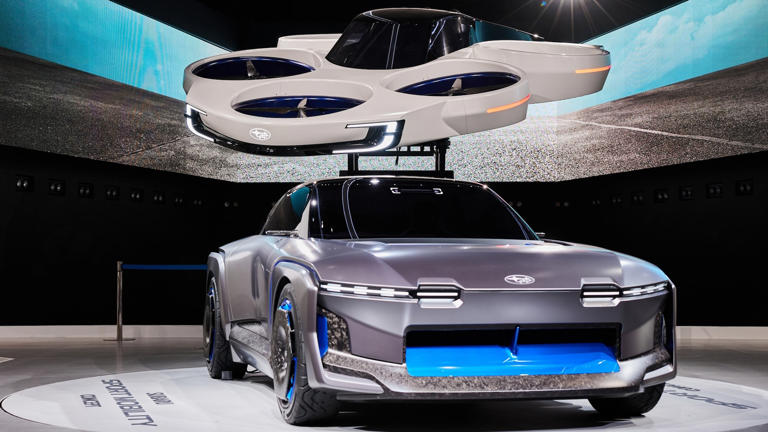 Subaru Concepts at Tokyo Aim to Conquer Land—and Sky?