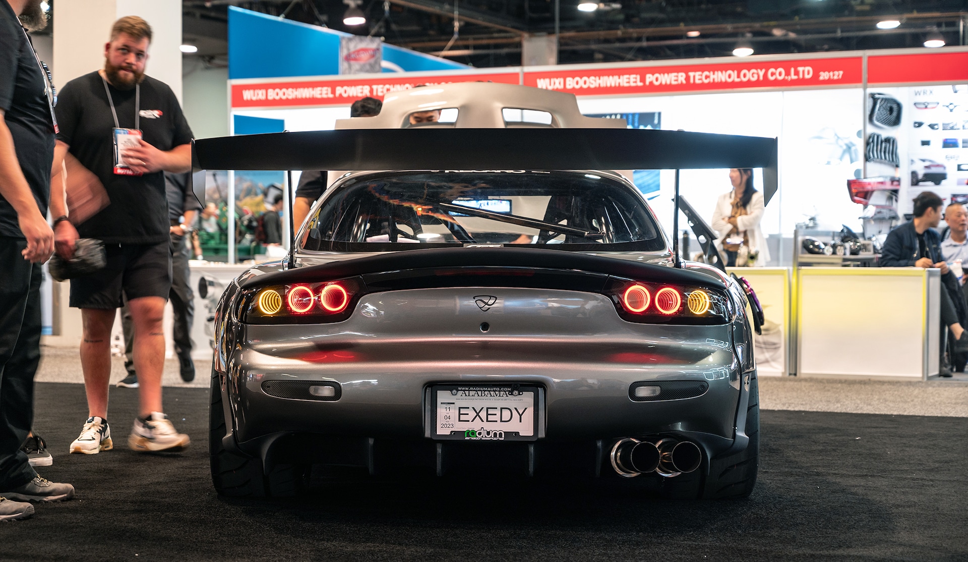 This Stealthy Mazda RX-7 From SEMA 2023 Deserves a Much Closer Look
