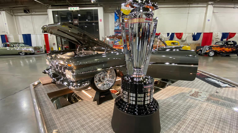 1959 Chevy Impala Wins the Slonaker Award at the Grand National ...