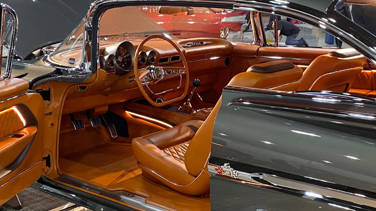 1959 Chevy Impala Wins the Slonaker Award at the Grand National ...
