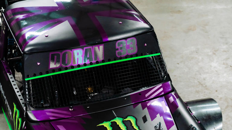 Liam Doran’s Custom Autograss Austin Mini Truck Is as Wild as the Owner