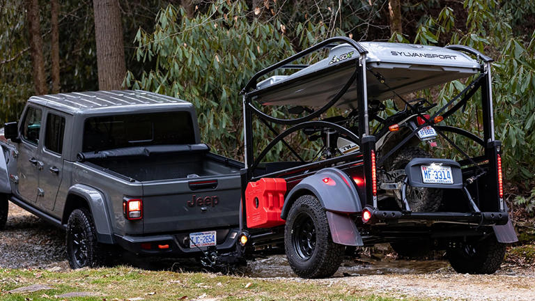 The SylvanSport GOAT Pop-Up Camper Trailer Can Do It All