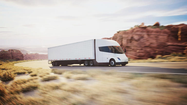 Electric Tesla Semi vs. New Mercedes eActros 600: How Do These EV ...