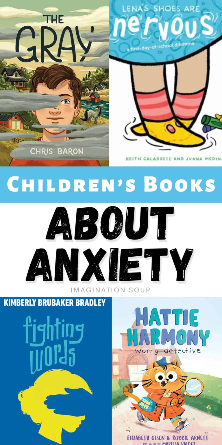 20+ Recommended Children's Anxiety Books